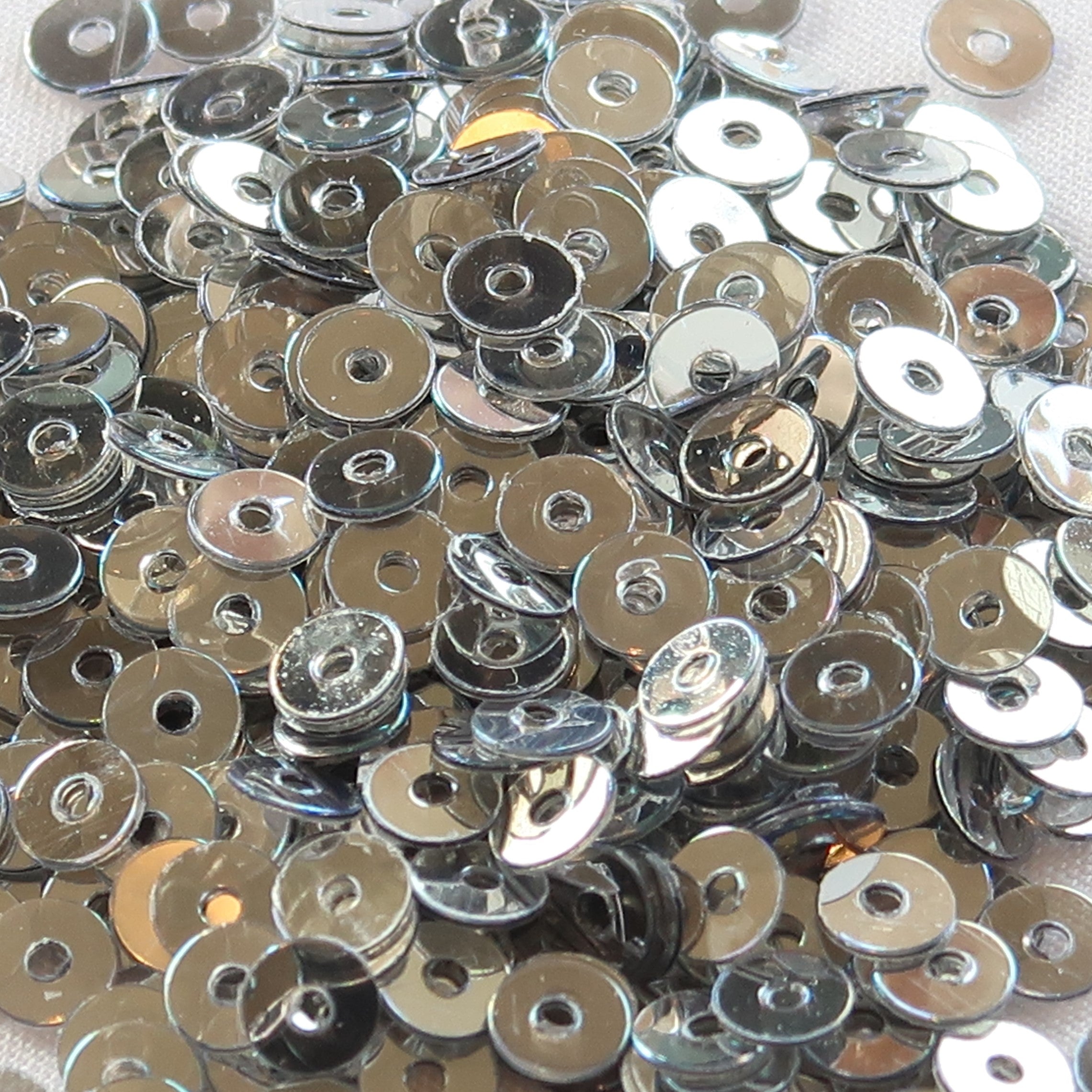 Metallic Silver Round Sequin | Sequin Bazaar Online Store – SEQUIN BAZAAR